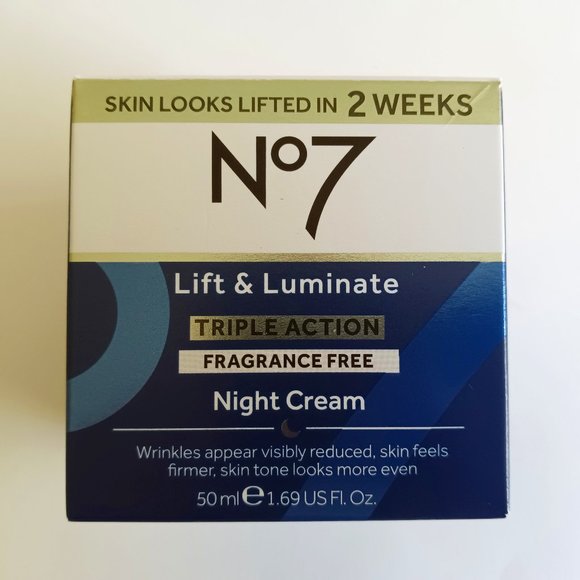 No 7 | Skincare | No 7 Lift Luminate Triple Action Night Cream 5 Ml ...